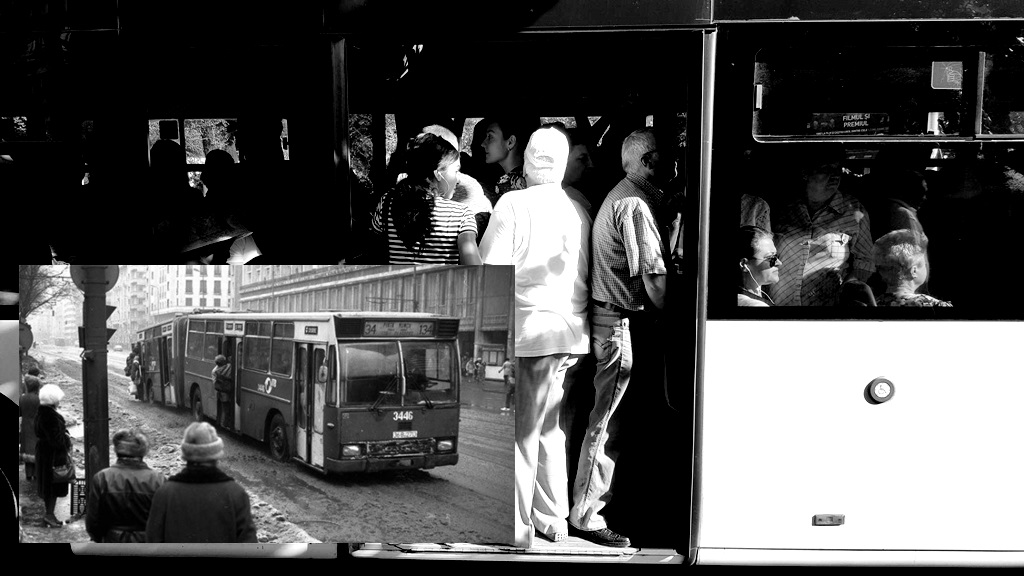 Cosmarul zilnic numit transport. Pe linia 381 a RATB se circula ca in ...