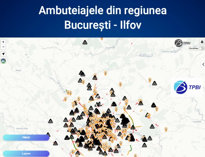 VIDEO: TPBI a lansat prima hartă în timp real a ambuteiajelor din ...